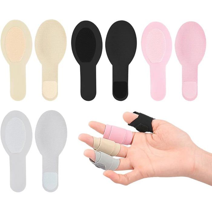 Attelle Souple Doigt, 8 Pièces Orthèses de Doigt pour Immobilisation ...