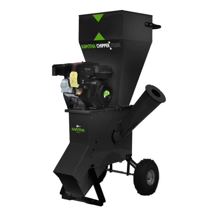 Broyeur de végétaux thermique 196cc 6,5cv - Kapotha Chipper Prime ...