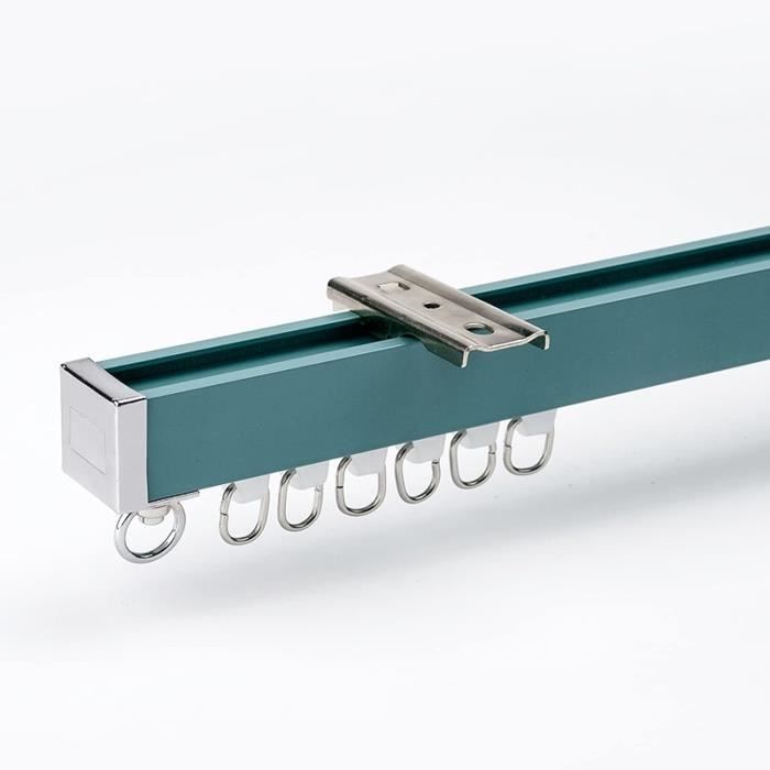 Rail De Rideau En Aluminium, Rail Pour Rideaux Kit, Rail Rideaux ...