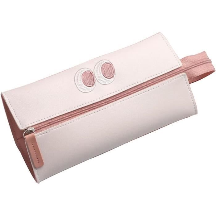 Trousse Scolaire Trousse Ecole Fille, Petite Trousse En Cuir Avec ...