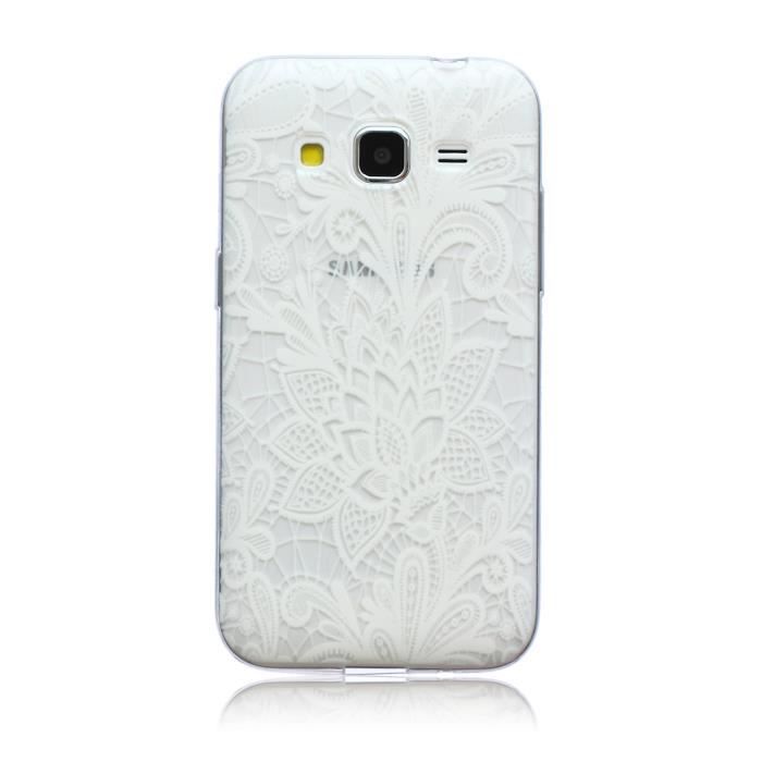 MOONCASE Galaxy Core Prime Case Housse Gel TPU Étui pour Samsung Galaxy ...