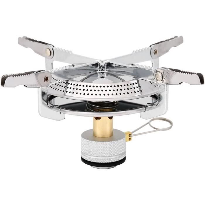 Réchaud de Camping à Gaz Mini Réchaud Portable Ultraléger en Alliage de ...