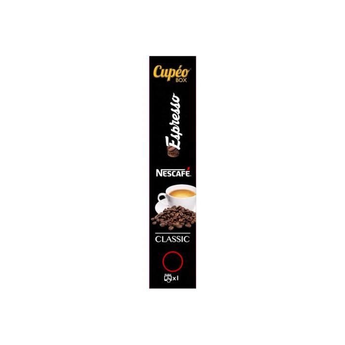 JEDE CUPEO BOX Classic NESCAFÉ Espresso Café (cartouche) - Cdiscount Au ...