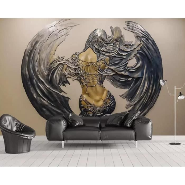 Fond D'Écran Mural 3D Abstrait Relief Beauté Ailée Papier Peint 3D ... Fond D'Écran Mural 3D Abstrait Relief Beauté Ailée Papier Peint 3D ...