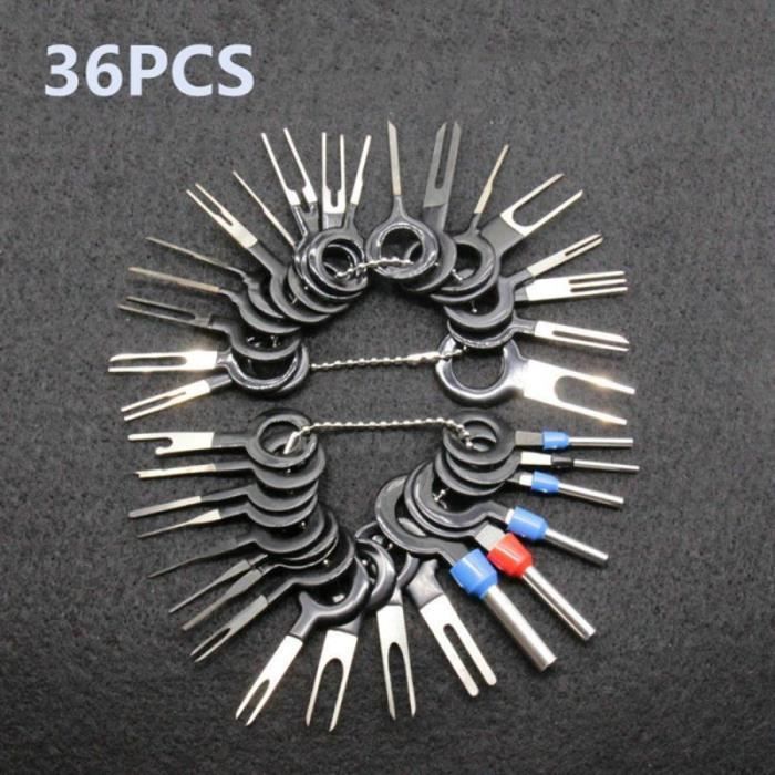 Kit d'outils manuels - Auto - Extracteur de fil électrique - 59 pcs ...