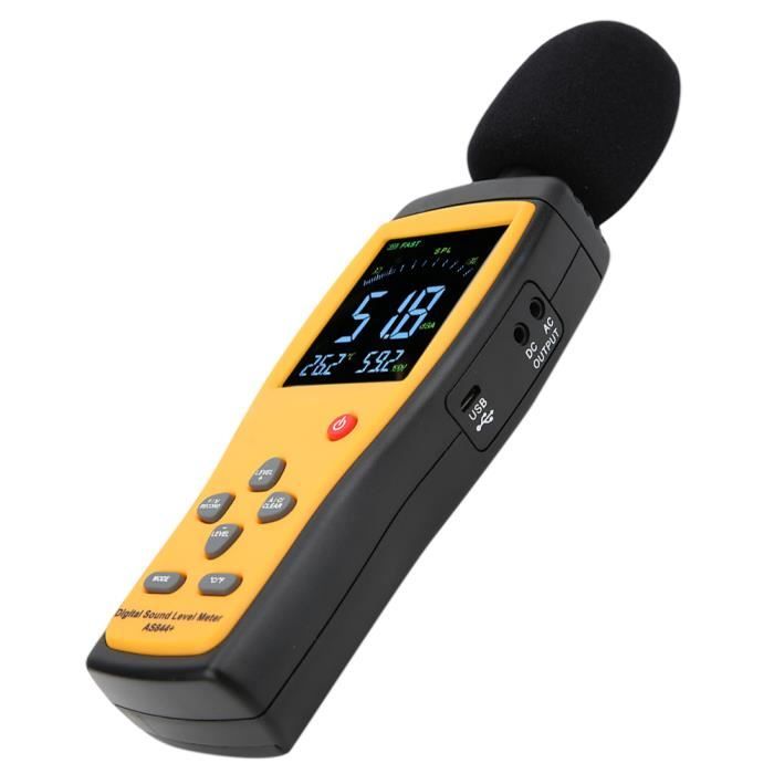 DéCibel MèTre Portable Portable SonomèTre NuméRique Affichage Lcd ...