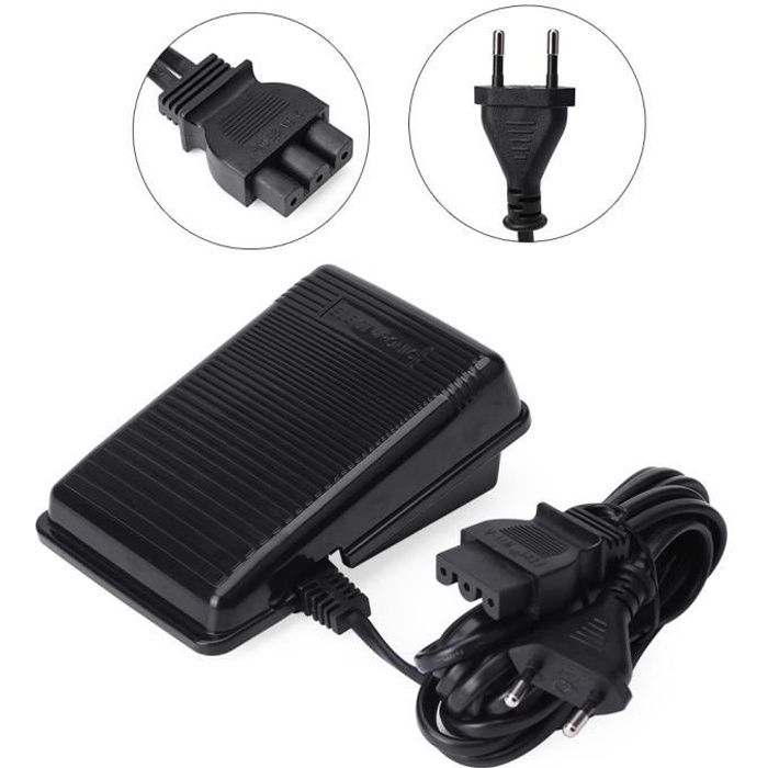 Pédale de machine à coudre - Singer - Pièces de rechange - Noir ...