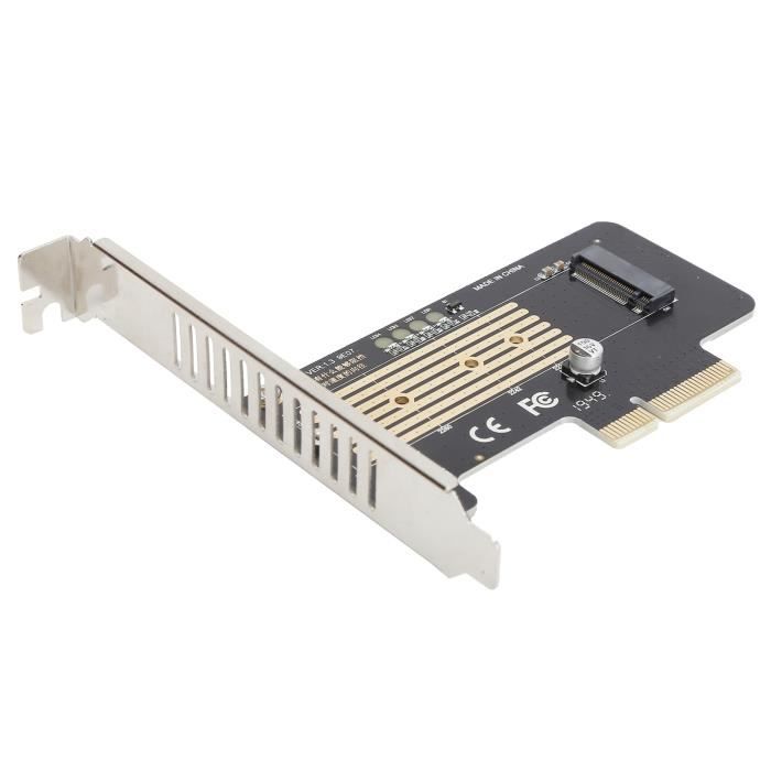 Cikonielf Adaptateur PCIE 4X NGFF M.2 NVME Adaptateur M.2 vers PCI‑E3.0 ...