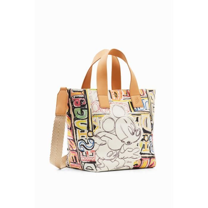 SAC MICKEY LETTERING VALDIVIA ECRU - Cdiscount Bagagerie - Maroquinerie SAC MICKEY LETTERING VALDIVIA ECRU - Cdiscount Bagagerie - Maroquinerie