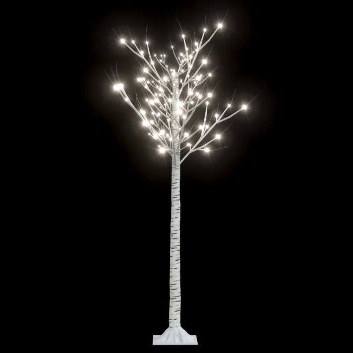 XIO Sapin de Noël 140 LED blanc froid Saule 1,5 m Int/Ext 112259 ...