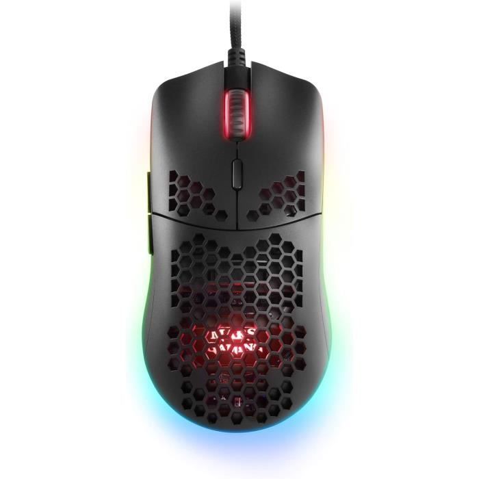 Mars Gaming Mmax NoirSouris Ultralight 69G, Rgb 12400 Dpi, Câble Flex ...