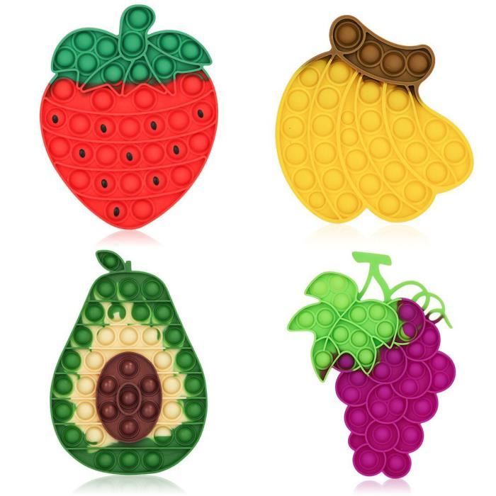 Pop it Fidget Toy | Popit Jeux Pas Cher | Poppit Jouets Anti Stress ...