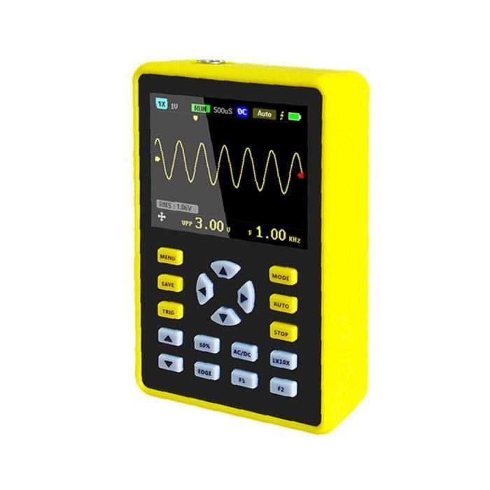 Oscilloscope 5012h de 2,4 pouces IPS écran LCD numérique LCD 100 MHz ...