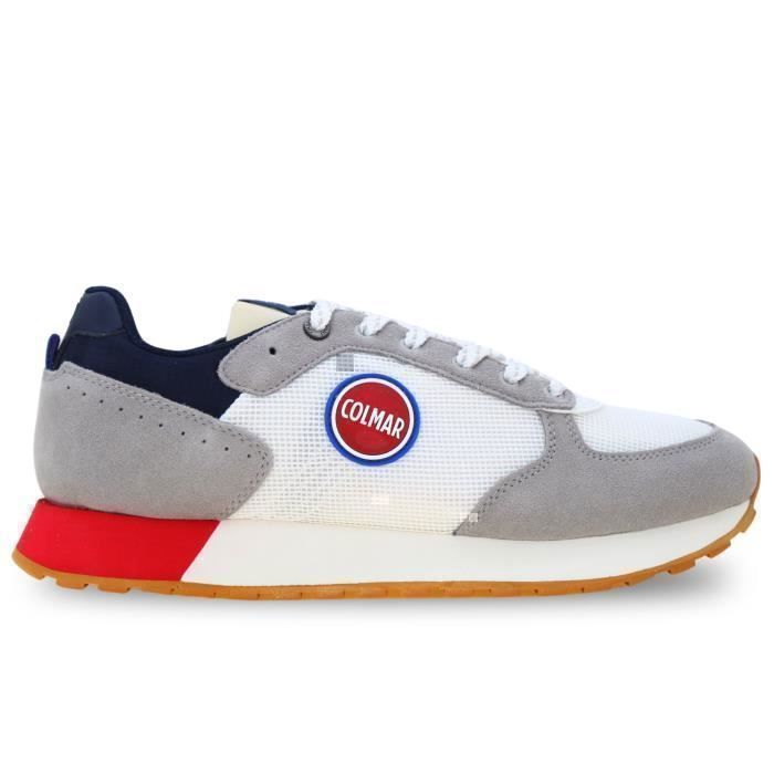 Colmar Travis Originals Chaussures pour Homme Blanc TRAVISORIGINALS ...