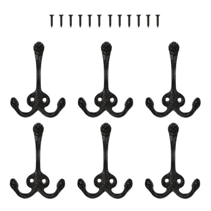 6pcs Creative Crochet de Mur de d'Intérieur Crochets de Rangement ...