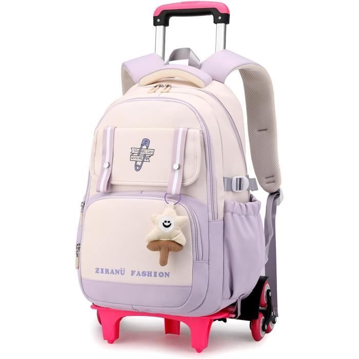 Cartable A Roulette Fille, Grande Sac Dos Roulettes Cartable Fille ... Cartable A Roulette Fille, Grande Sac Dos Roulettes Cartable Fille ...
