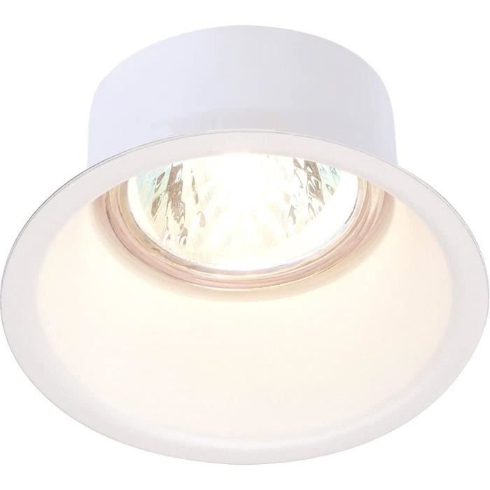 SLV Spot Encastré LED HORN-O Blanc, Rond, Spot de Plafond Variable pour ...