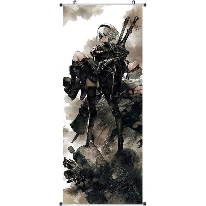 Nier Automata Tableau À Rouler I Kakemono En Tissu I Poster 100 X 40 Cm ...