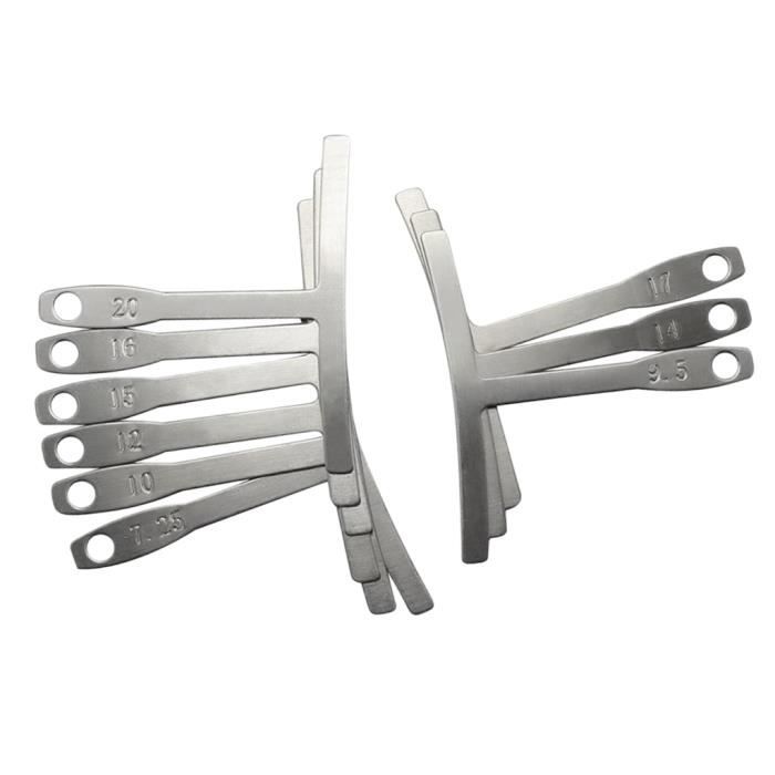 Outil De Luthier En Acier Inoxydable De Jauge De Rayon Sous Corde ...