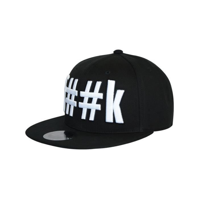 Casquette Unkut F### Noir - Cdiscount Prêt-à-Porter