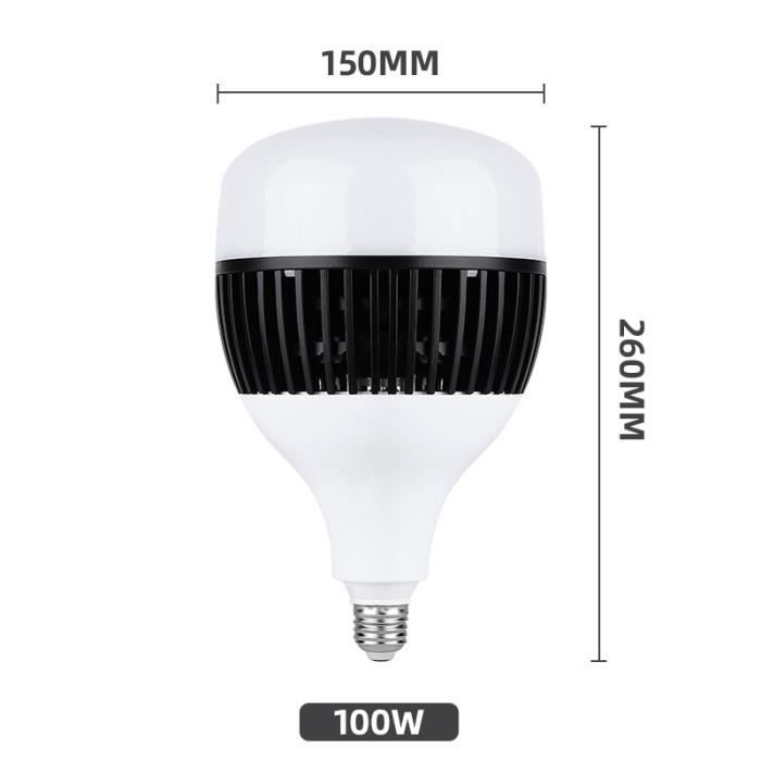 AMPOULE LED,100W-Cold White--Ampoule Led Super brillante, E27, 220V, 20 ...
