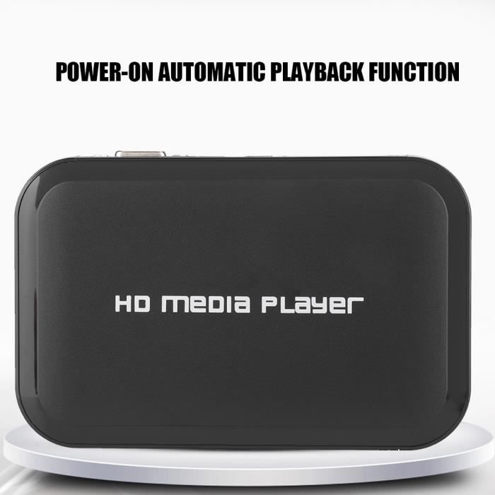 Sonew lecteur HD 1080p Mini Lecteur Multimédia M3 HD Réseau Vidéo ...