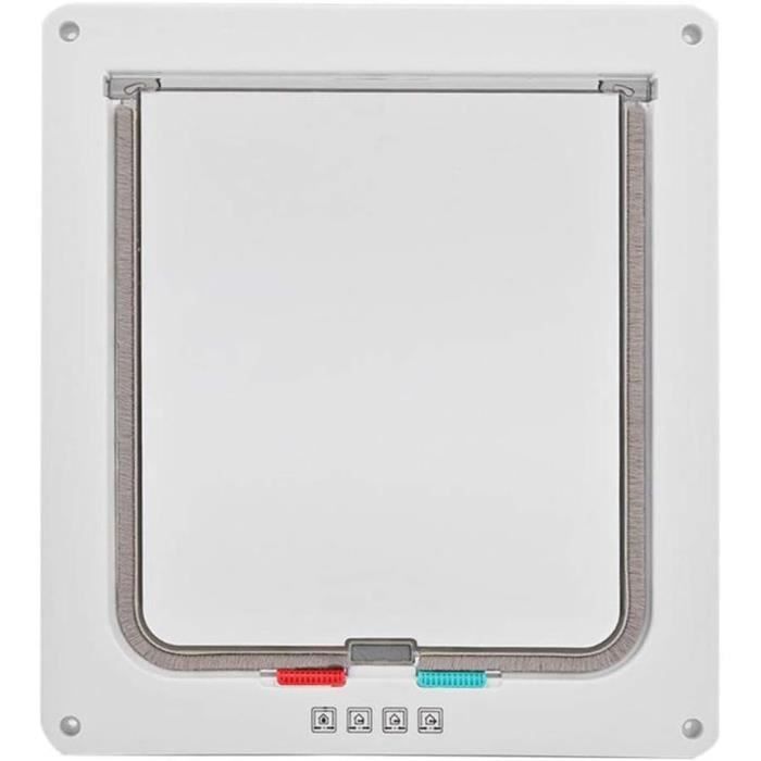 Z pac Chatiere Isolante Chatiere pour Chat Pet Porte Chat Porte Porte ...