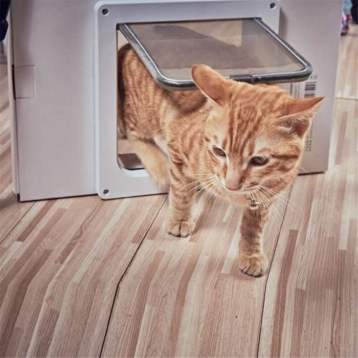 Z pac Chatiere Isolante Chatiere pour Chat Pet Porte Chat Porte Porte ...