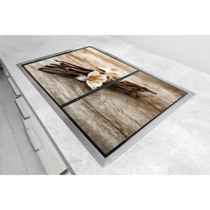 Cache-Plaque De Cuisson 75 X 52 Cm - 2 Pièce - Protection Contre Les ...