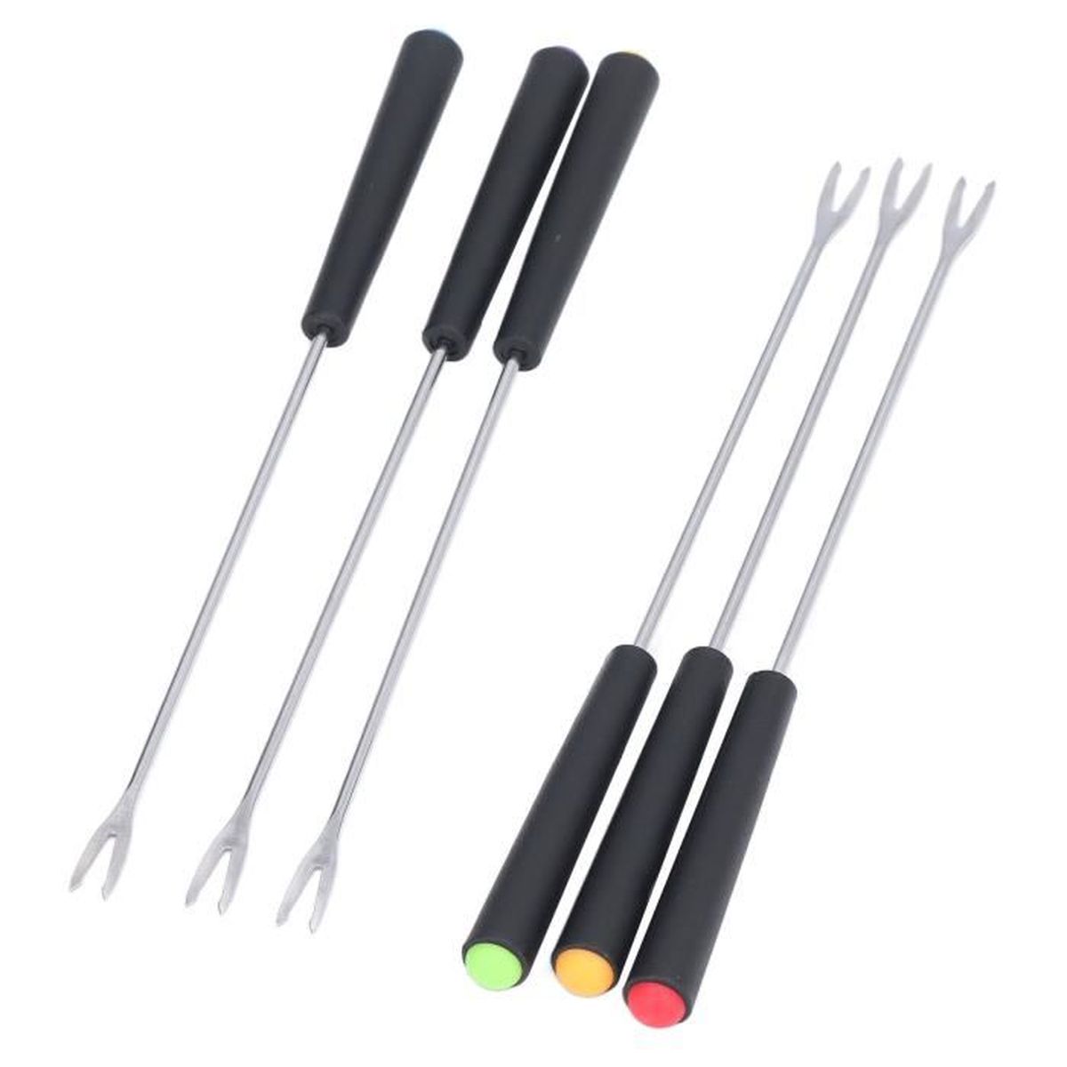 TMISHION fourchettes à fondue au fromage 6 Pcs Fourchettes à Fondue En ...