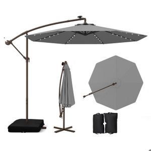 Parasol, Parasol déporté, Inclinable - Cdiscount Jardin