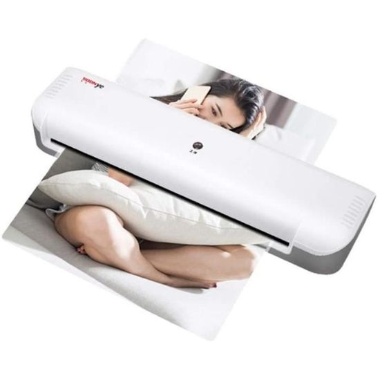 Petite plastifieuse, machine de collage de papier automatique simple a4, machine de ...