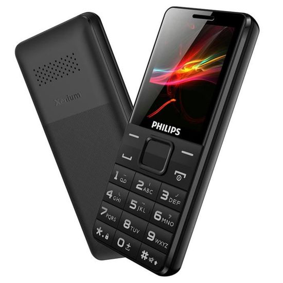 PHILIPS E107 TFT Téléphone Mobile 32+24MB 1.77 Pouces 4Mo RAM 1000mah Double SIM - Cdiscount ...
