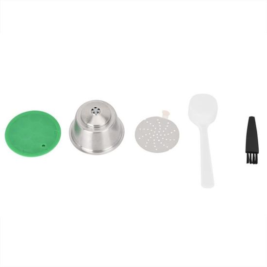 Fydun Capsule de dosette de café Dosette de café rechargeable en acier ...