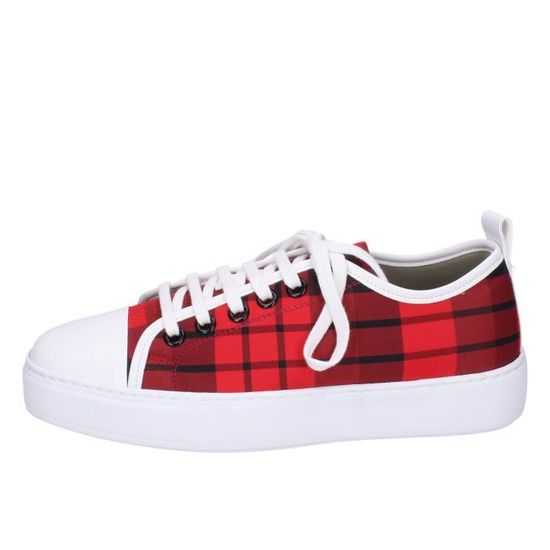 NÂ°21 Baskets Homme Rouge Textile BF463 Rouge - Cdiscount Chaussures