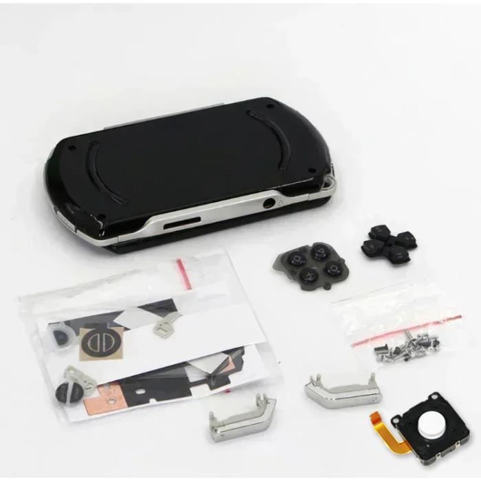 Noir et joystick w - Boîtier complet multi-documents pour PSP Go, coque ...