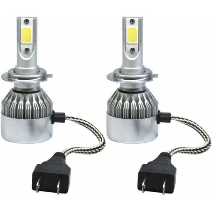 Voiture LED H7 6000K 1080W 162000LM Le Kit de Conversion de Phare des ...