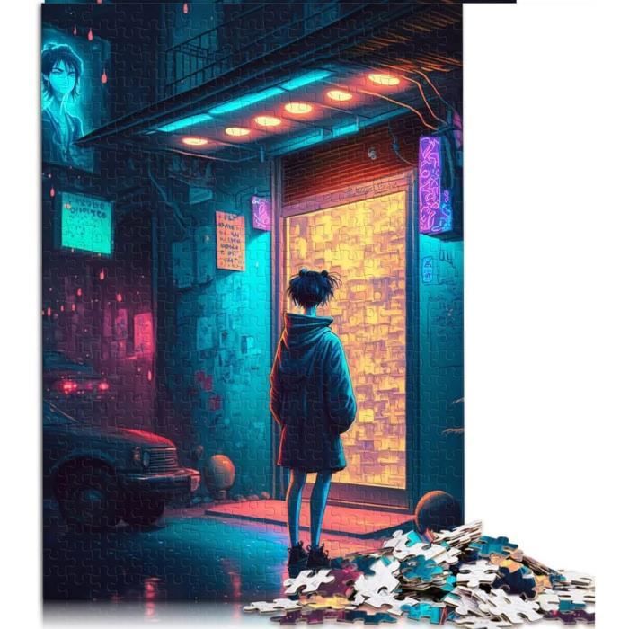 1000 Piece Jigsaw Puzzle Game Neon Store Jigsaw Puzzles For Adults ...