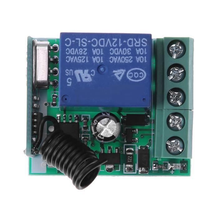 Télécommande Universelle Sans Fil Pour Porte De Garage Commutateur
