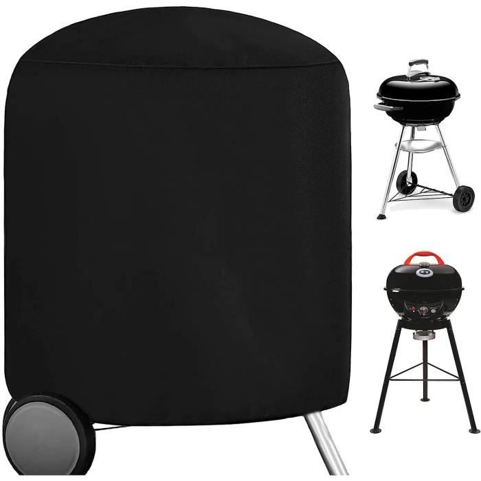 Housse pour barbecue ronde étanche et robuste - Heavy Duty 420D - 73 x ...