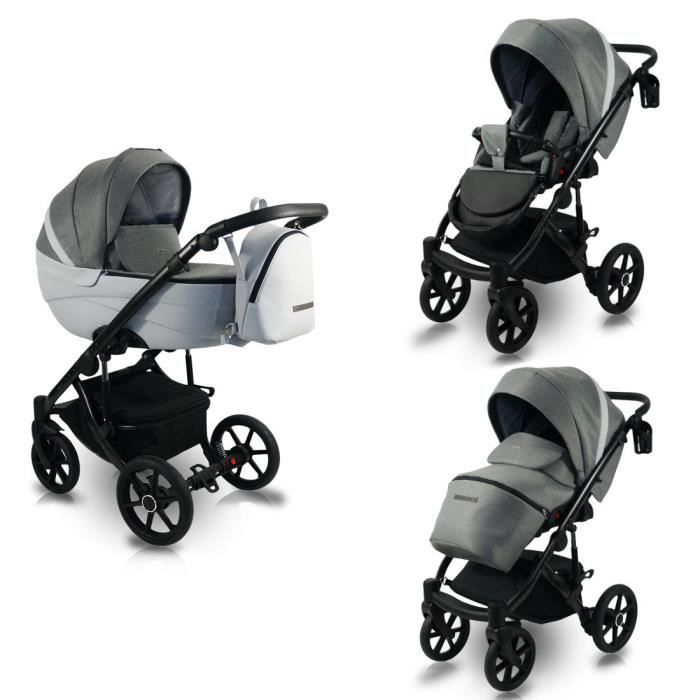 Poussette 3 en 1 siège auto pour bébé et sélection Isofix Ideal by ...