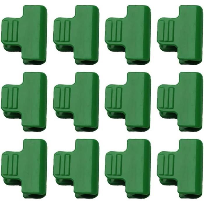 12 clips pour serre, YSTP,Clips pour film plastique, Clips pour filet d ...