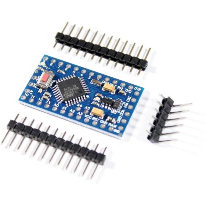 Barebones Module Pro Mini avec Microcontrôleur Atmel AVR ATmega328P, 3 ...