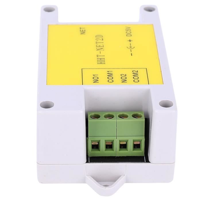 Module Relais Réseau IP 2 Canaux - Contrôle à Distance Via Internet ...
