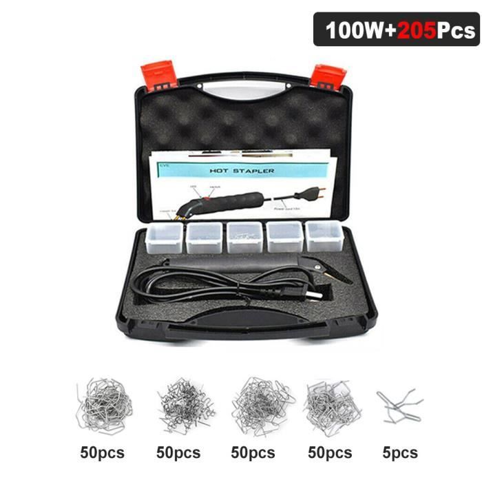 Poste a souder,Kit de soudage plastique, pistolet de réparation de pare-chocs de voiture ...