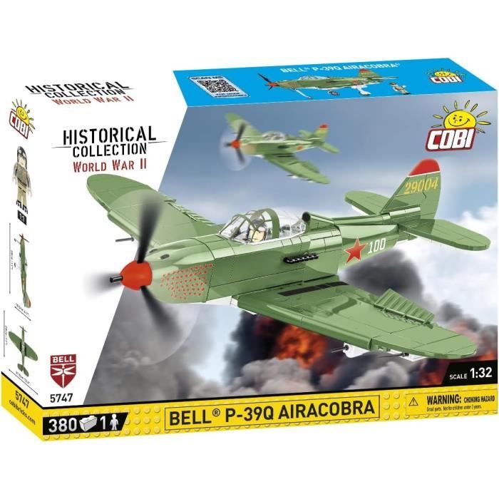 Maquette avion - COBI - BELL P-39Q AIRACOBRA - Plastique - À partir de ...