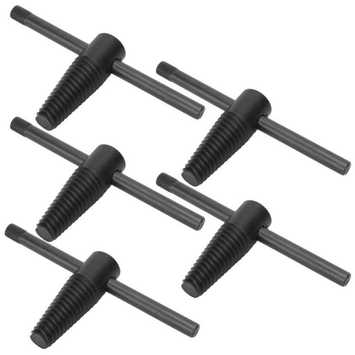Hililand extracteur de tuyau endommagé 5 Set Extracteur de tuyau d'eau cassé 1/2 po Extracteur ...