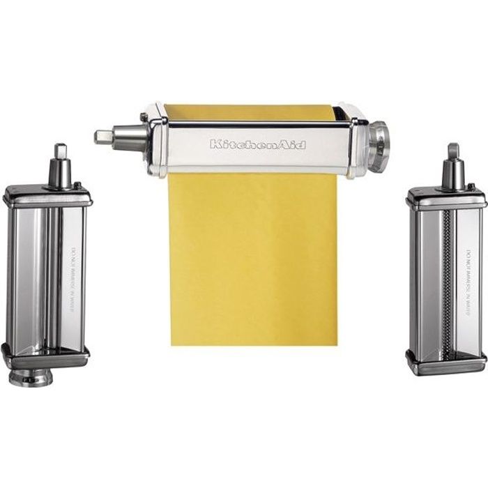 Accessoires pour machine à pâtes - KitchenAid - 5KPRA - Set rouleaux ...