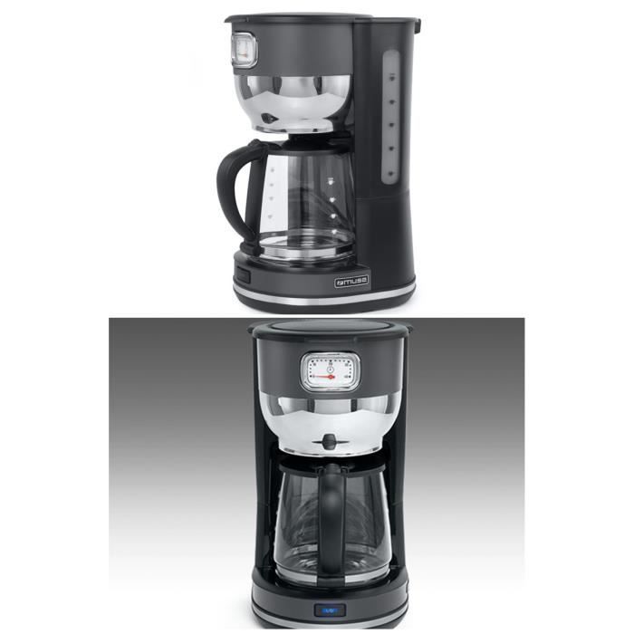 Cafetière à filtre - Muse - Vintage - 1.4 L - 10 tasses - Sans fil - Ergonomique - Cdiscount Maison