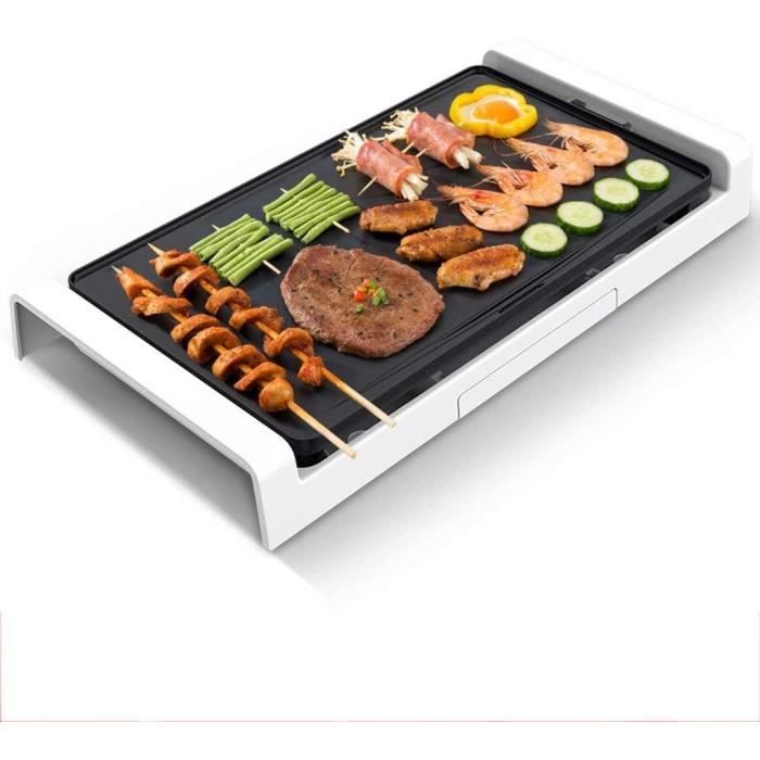 Ehskzjh Bbq Électrique De Table Avec Contrôle De La Température 1800W ...